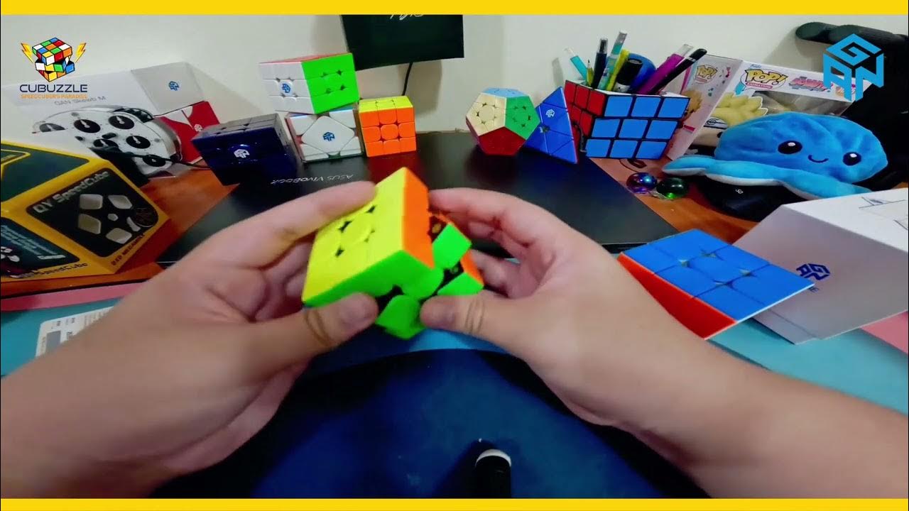 Unboxing gan 356 M E | Best Cube for Beginners and Speedcubers | cubuzzle - YouTube