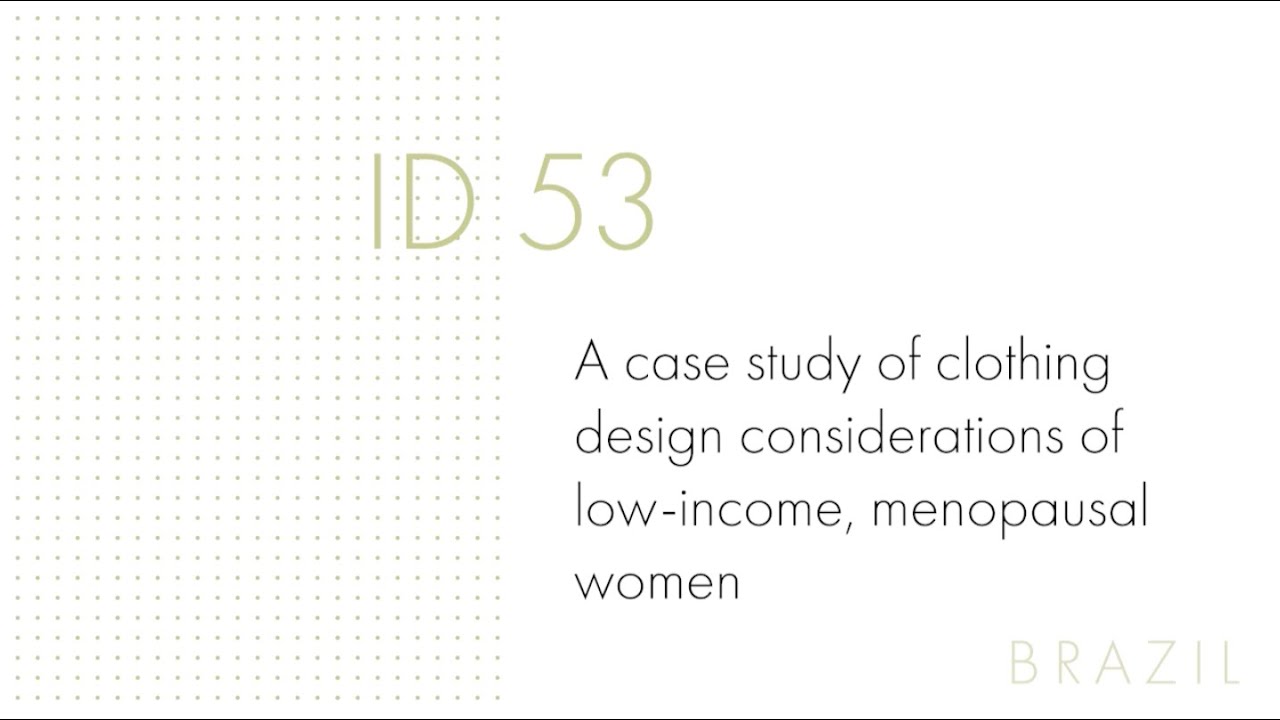 ID53_A case study of clothing design considerations of low-income ...