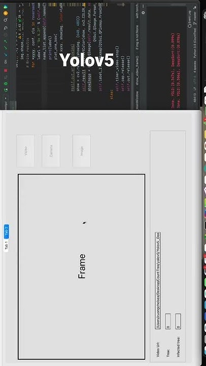 Yolov5 + pyqt5 - YouTube