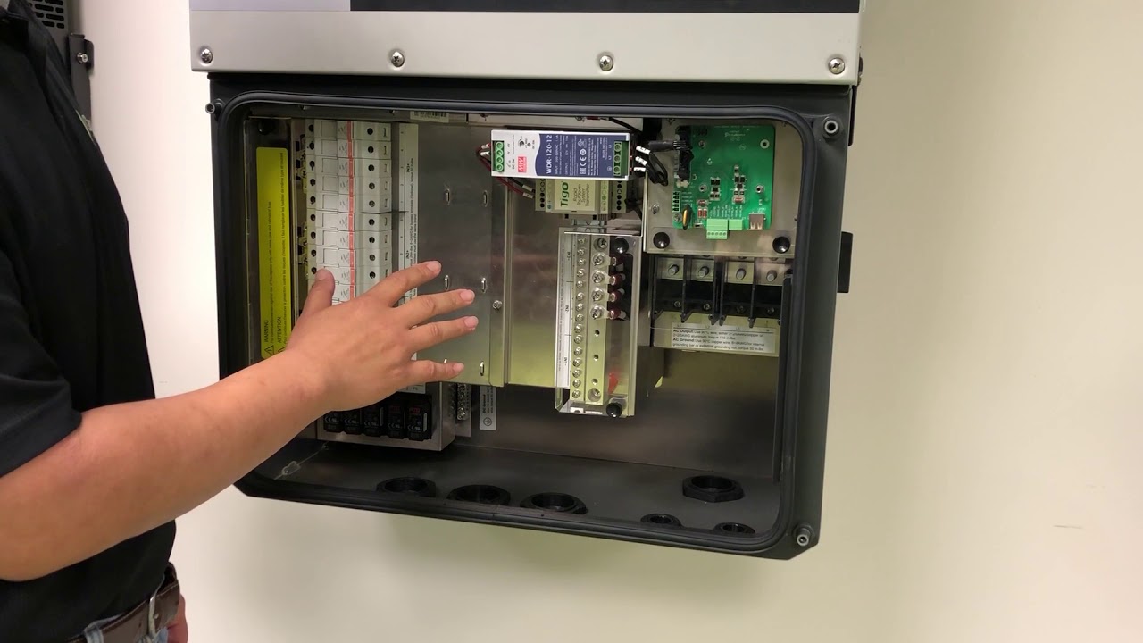 Rapid Shutdown Factory-Integrated Wirebox for 50/60kW CPS Inverters ...