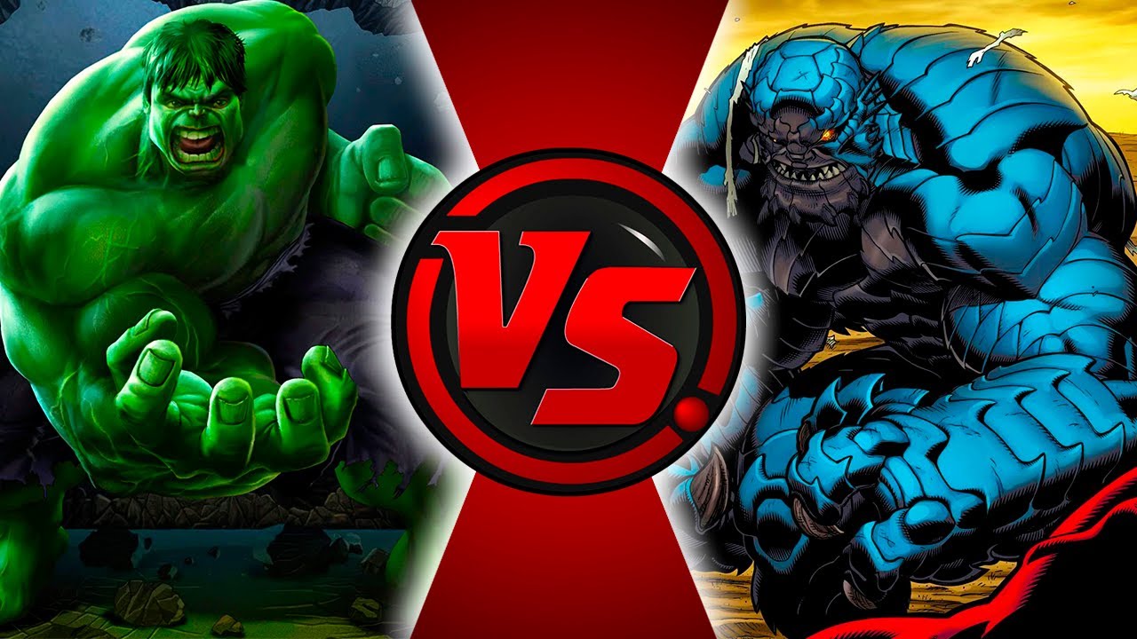 Who is Strongest | Hulk vs A-Bomb - YouTube