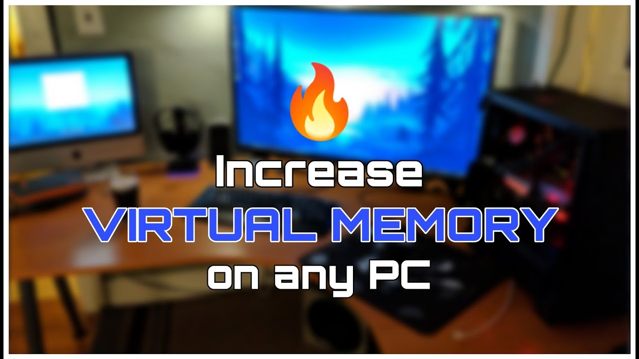 How To Increase VRAM ( Virtual Memory ) On Any PC - YouTube