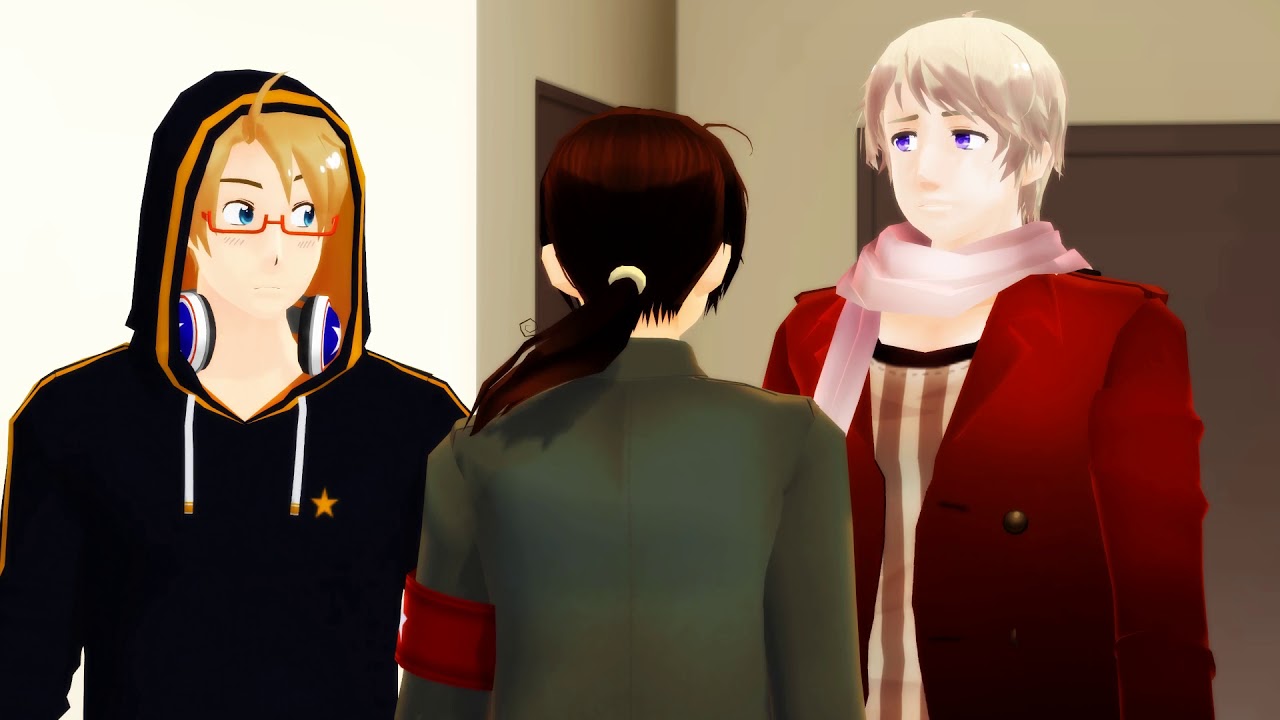 Black Triangle Trio (w/ Vietnam) [APH/MMD] - YouTube