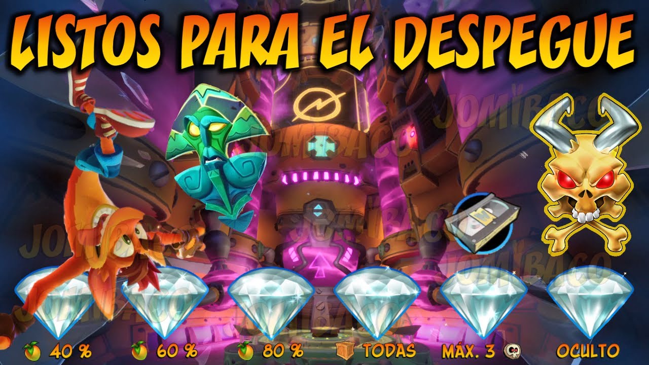 Crash Bandicoot 4 Listos para el Despegue v2 [Todas las Cajas y 6 Gemas ...