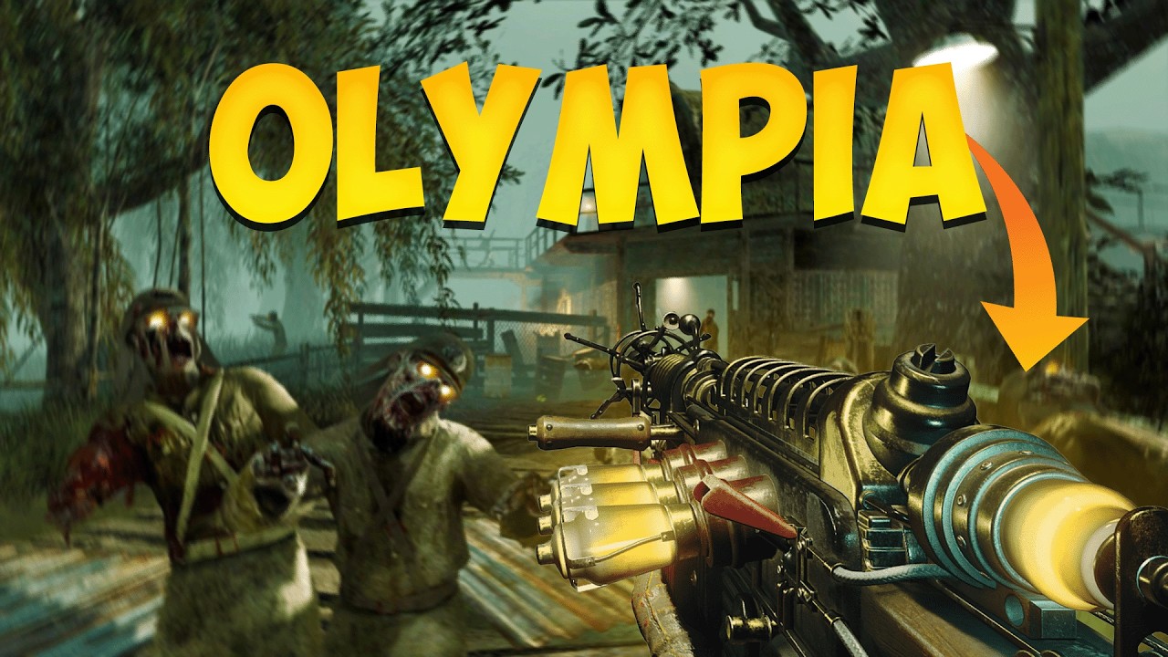 The OLYMPIA Challenge On COD ZOMBIES Is Hilarious - YouTube