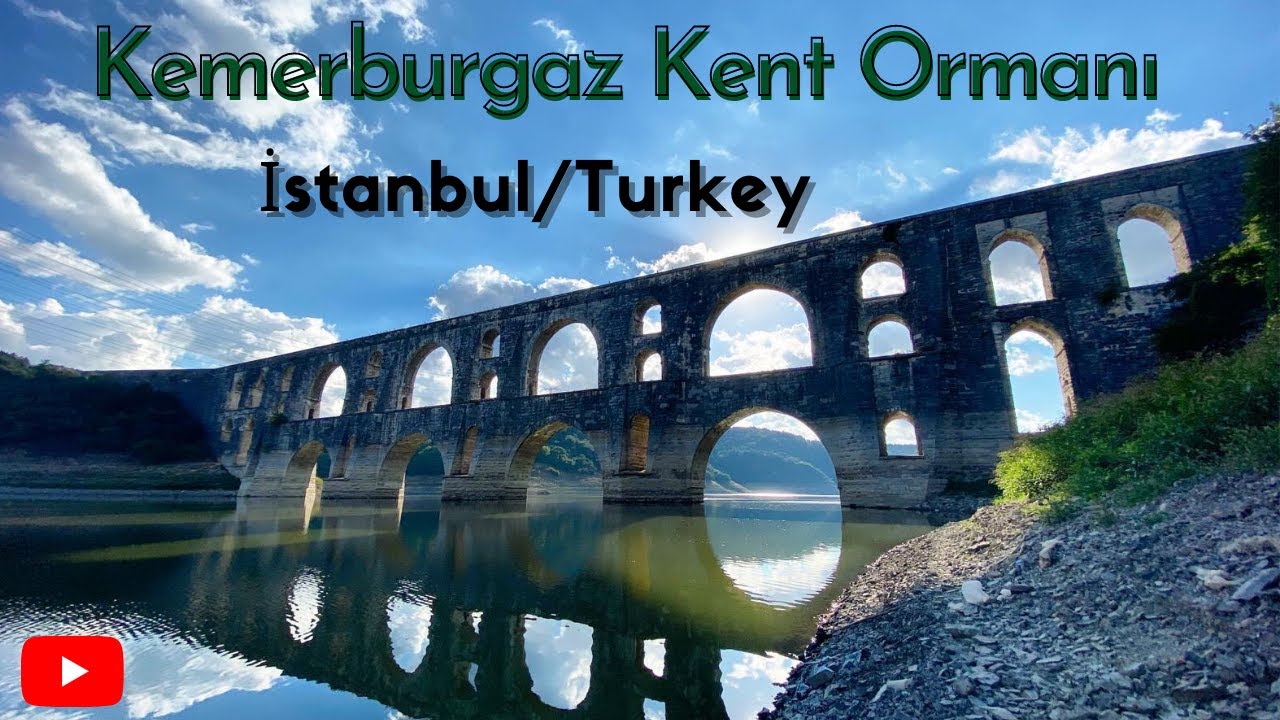 Kemerburgaz Kent Ormanı/ Istanbul - Mağlova Kemeri,Piknik Alanları,Göl ...