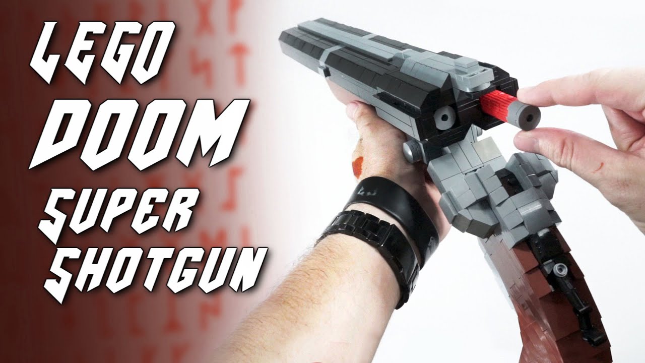 DOOM: LEGO Super Shotgun (Double-Barrel) - YouTube