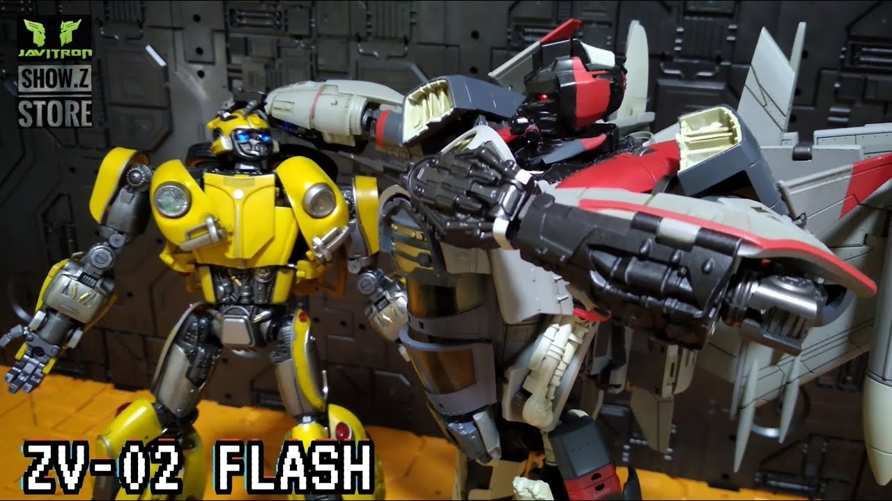 Review Transformers Zeta Toys ZV-02 The Flash Masterpiece Blitzwing Mpm ...