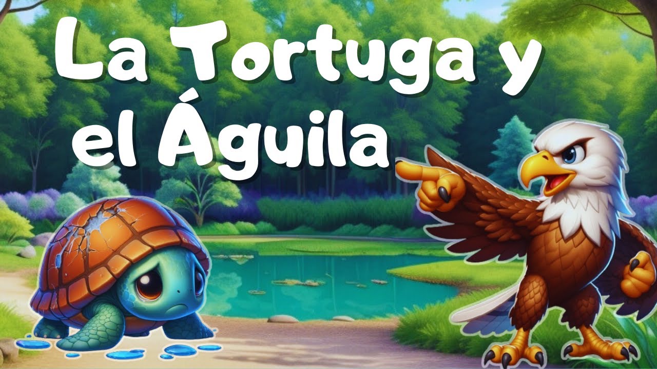 La TORTUGA y el ÁGUILA 🐢🦅 | CUENTO INFANTIL con MORALEJA - YouTube