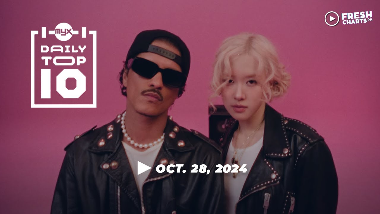 MYX DAILY TOP 10 (October 28, 2024) | Fresh Charts PH - YouTube