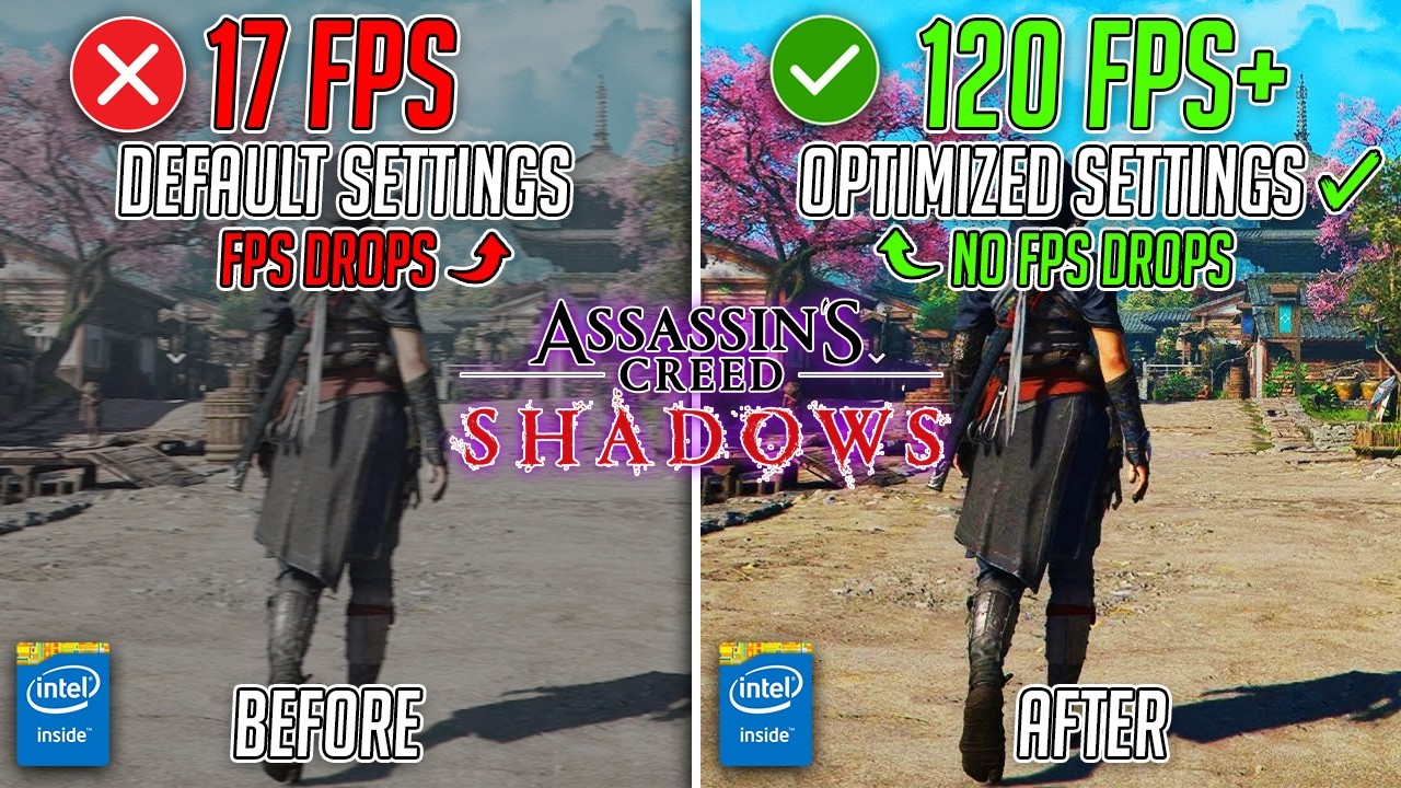 Assassin's Creed Shadows - Best Settings for MAX FPS on ANY PC - YouTube