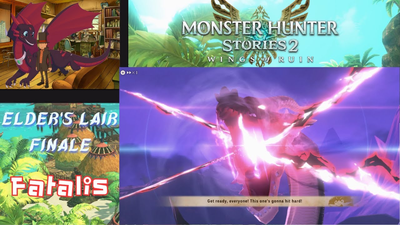 Monster Hunter Stories 2: The Elder's Lair Finale - Fatalis - YouTube