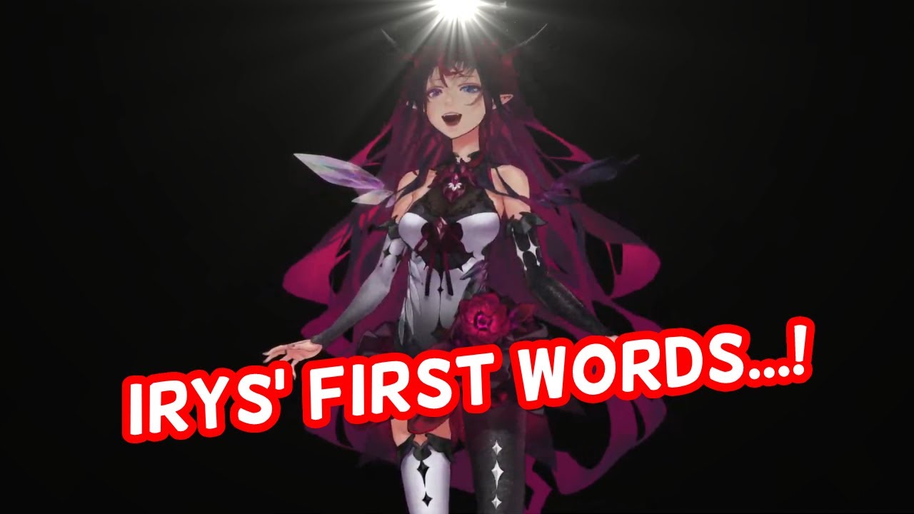 HololiveEN's IRyS' Debut - Her First Words Are...? | Hololive Clips ...