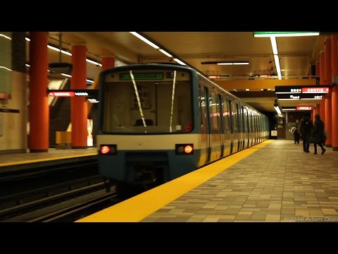 MR-63s & MR-73s at various moments on the green line - YouTube