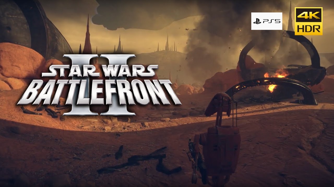 Star Wars Battlefront 2: Suprématie Gameplay [PS5 4k 60fps HDR] - YouTube