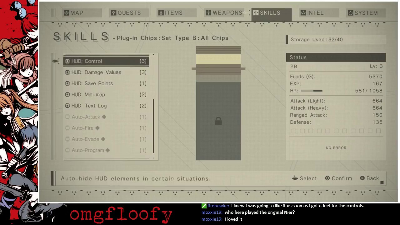 [12-29-2016] Nier Automata Demo - OS Chip Removal Means What?? - YouTube