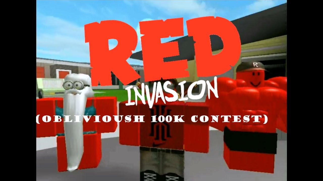 [ObliviousHD 100K Contest!] Red Invasion - Roblox Machinima - YouTube