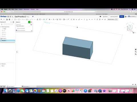 Extrude practice in OnShape - shorter version - YouTube