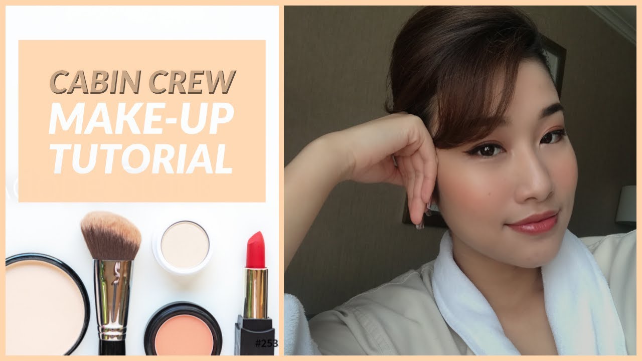 Cabin Crew Make-up Tutorial by Elena - YouTube
