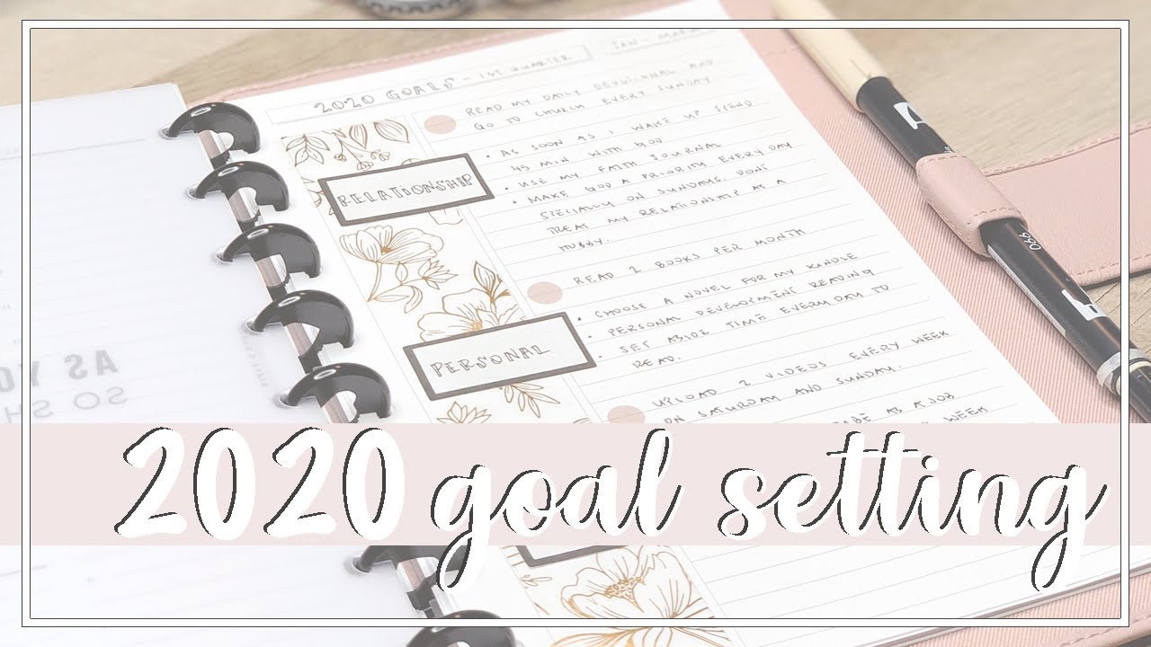 2020 Goal Setting - YouTube