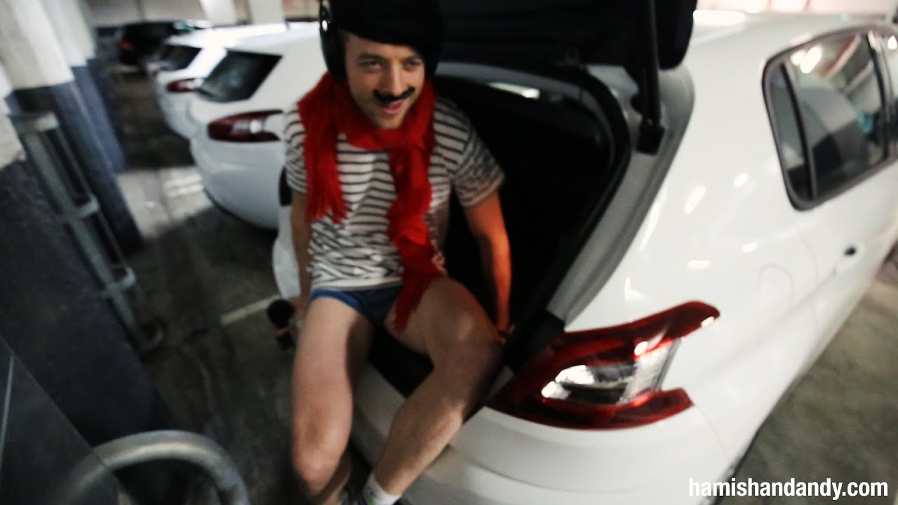 Cheeky Frenchman Gives Car Away! - YouTube