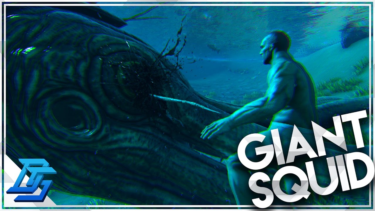 Ark : Survival Evolved PvP - Season 12- Part 8 - Giant Squid vs Otters ...