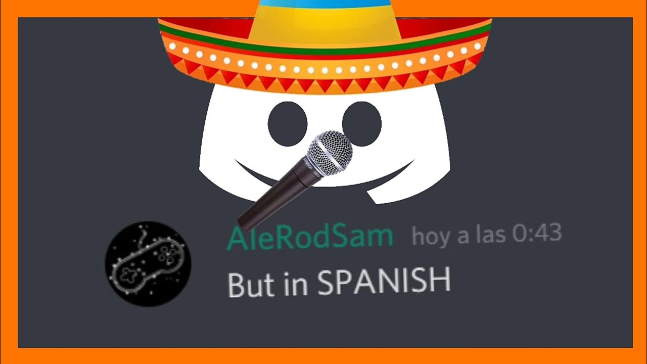 Discord sings ANYTHING but in SPANISH... - YouTube