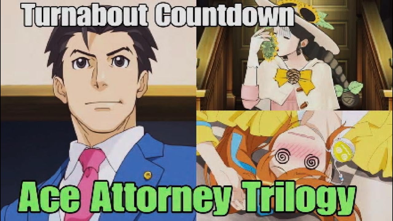 Apollo Justice Ace Attorney Trilogy Dual Destinies Turnabout Countdown ...