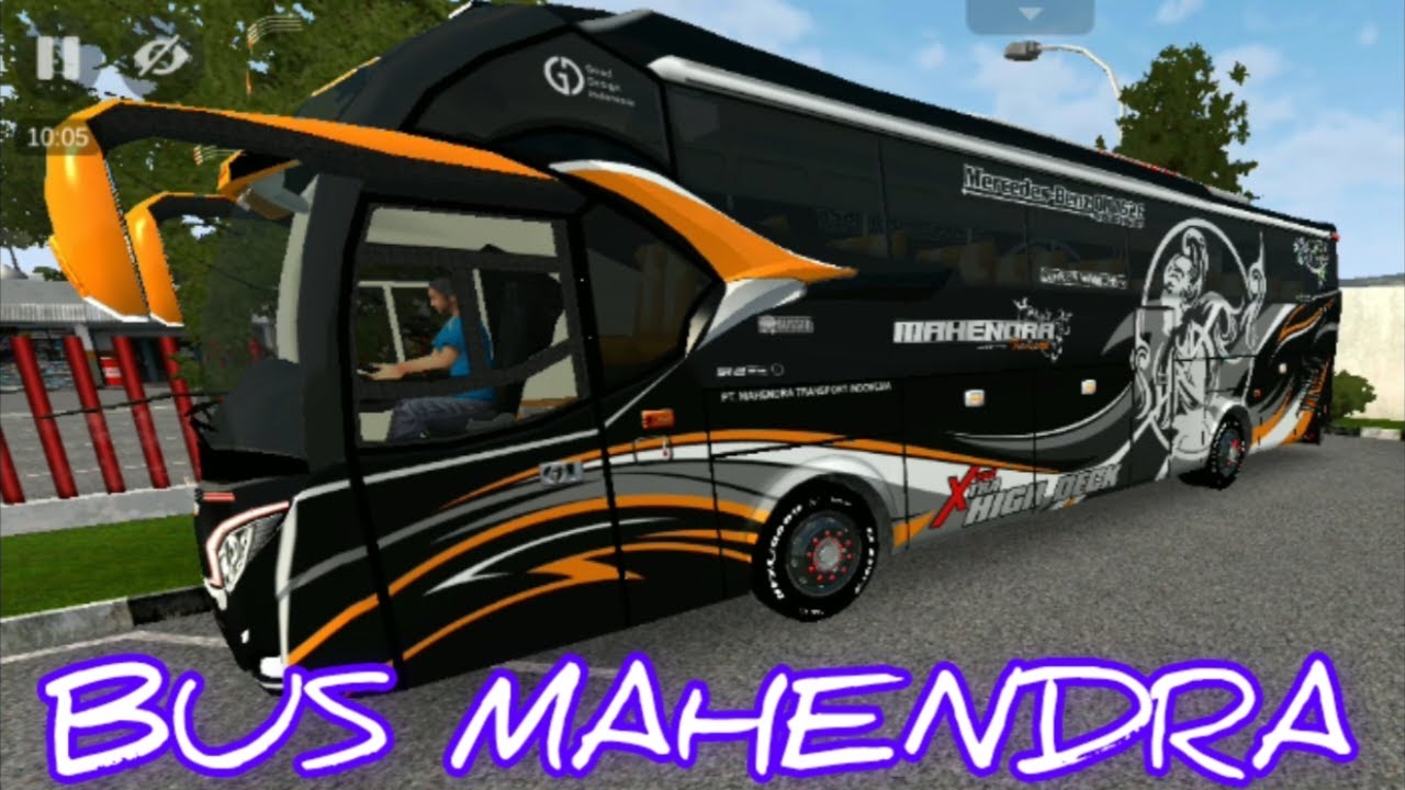 NAIK BUS MAHENDRA TRANSPORT SEMOGA SAMPAI TUJUAN! BUS SIMULATOR ...