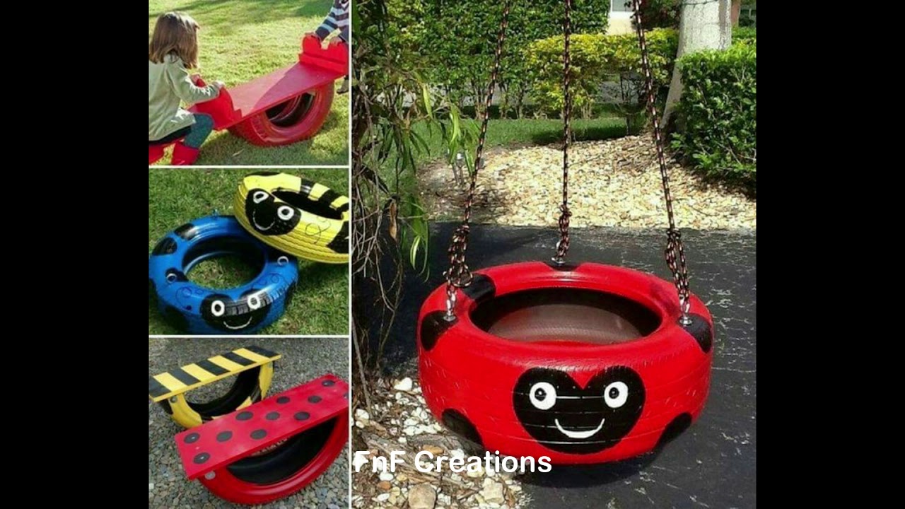 30+ IDEAS TO REUSE OLD TYRES | TYRE RECYCLING | TYRE CRAFTS | HOME ...