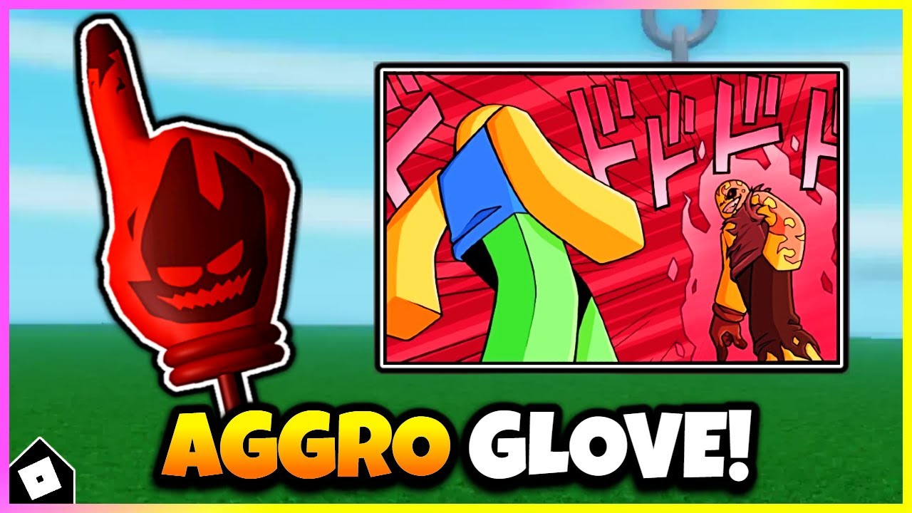 How To Get AGGRO GLOVE & SHOWCASE in SLAP BATTLES (JOJO Reference ...
