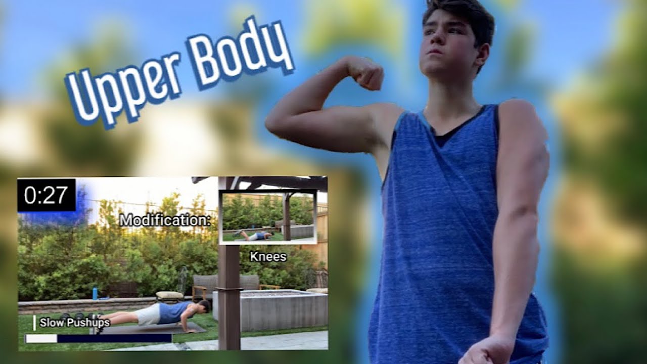 The PERFECT Upper Body Workout For Teens!! (30 Day Challenge) - YouTube