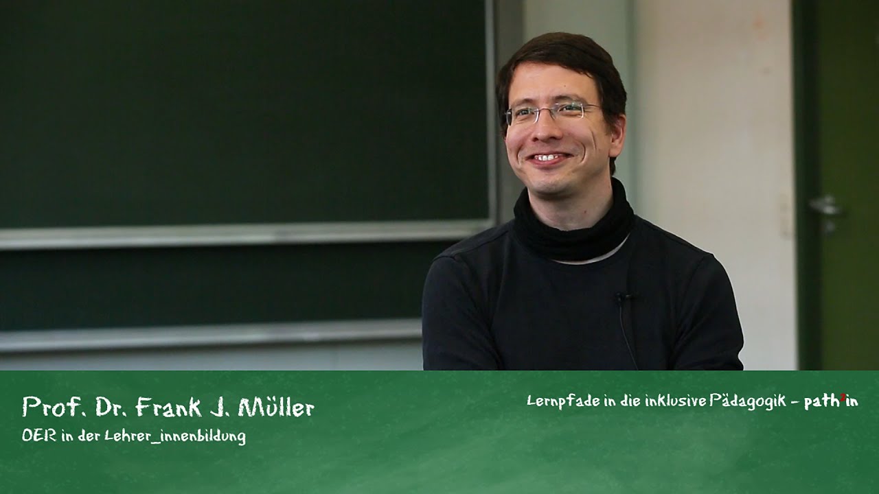 Prof. Dr. Frank J. Müller - OER in der Lehrer_innenbildung - YouTube