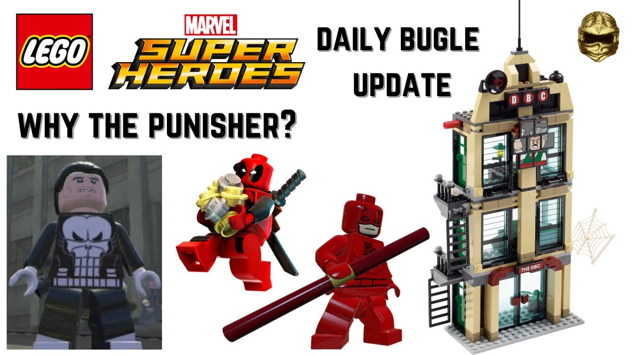 LEGO Marvel Punisher & Daredevil Minifigures Coming in the Daily Bugle ...