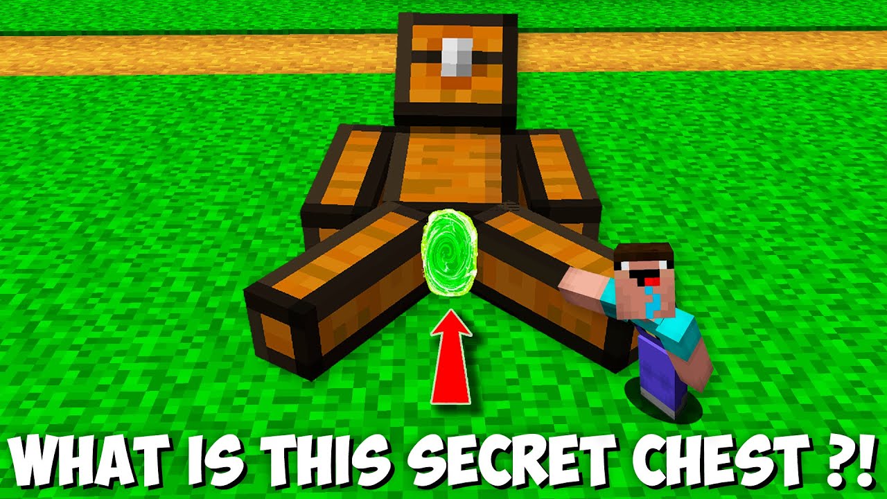 I found the CHEST MAN in Minecraft! What's inside the CHEST?! - YouTube