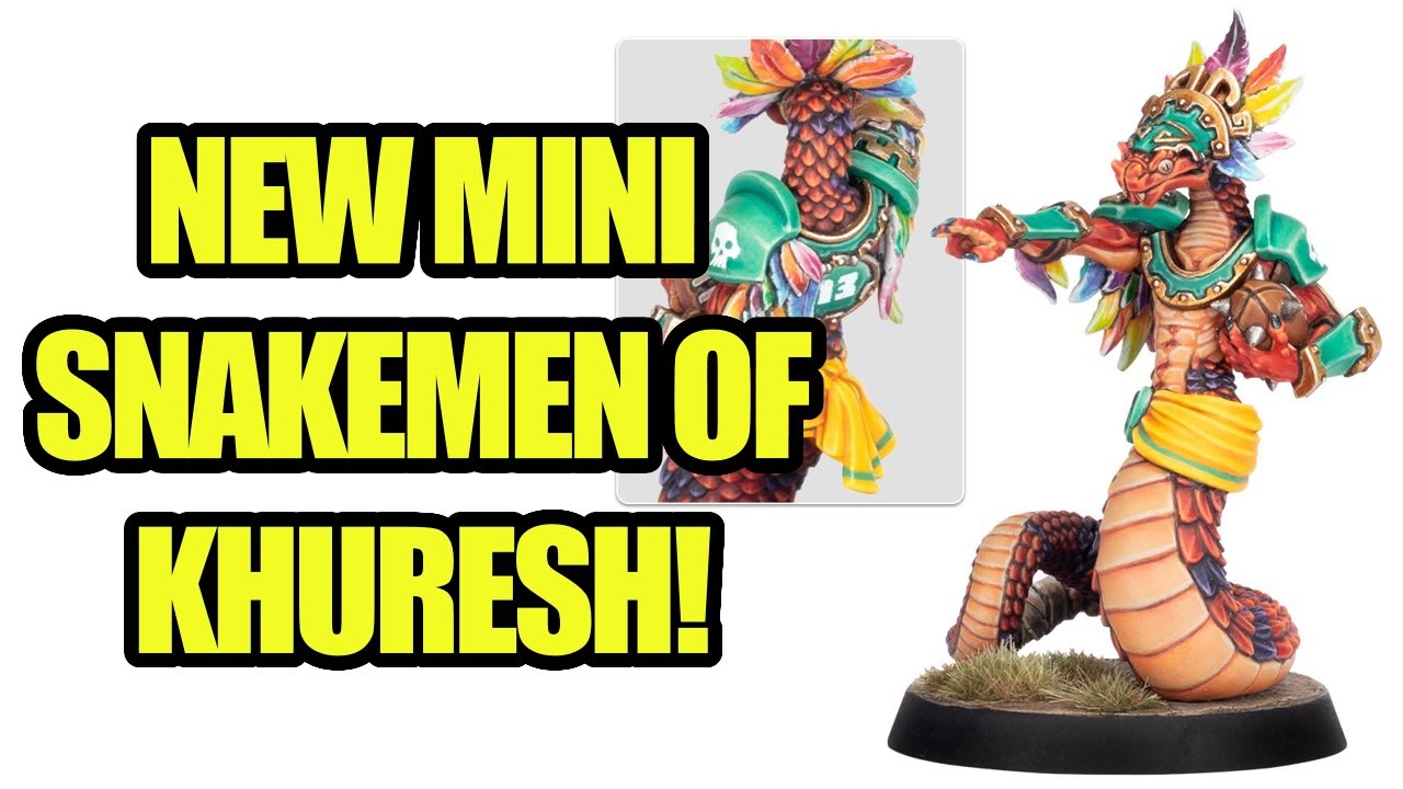 NEWS! - A NEW SNAKEMEN OF KHURESH MINI! - Will this lead to more? - YouTube