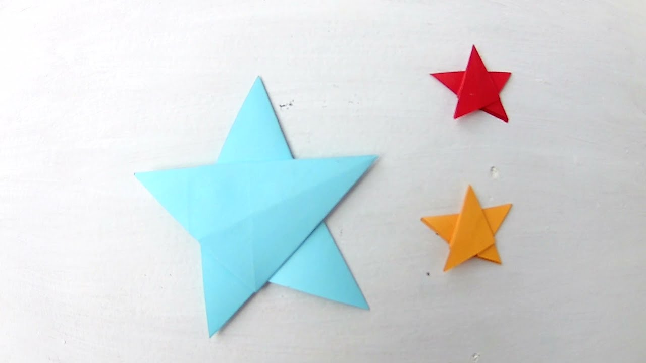 Flat Origami Star