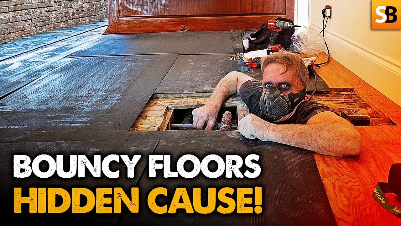 How to FIX a BOUNCING Ground Floor (Curing Floor Bounce) - YouTube