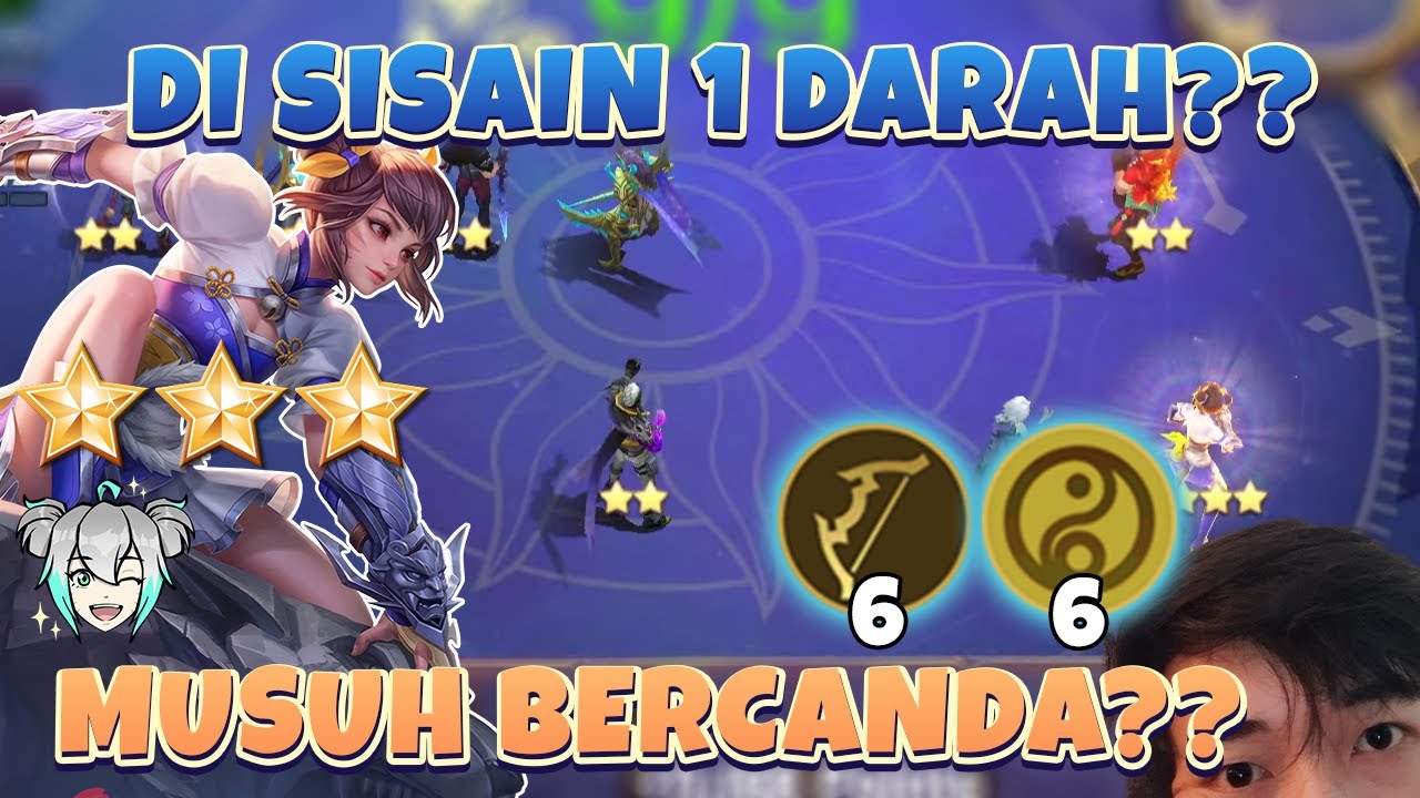 RYA 1 GAMEPLAY - DIKASIHANI WANWAN NGAMUK !!【Magic Chess Mobile Legends ...