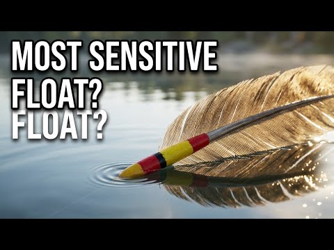 How to Make a Super Sensitive Fishing Float from a Turkey Quill - YouTube