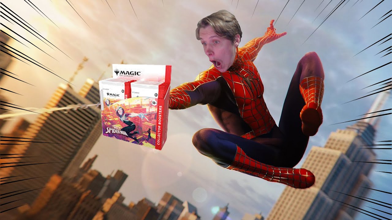 LOVING This New Spiderman Collector Booster Box! MTG Spider-Man Booster ...