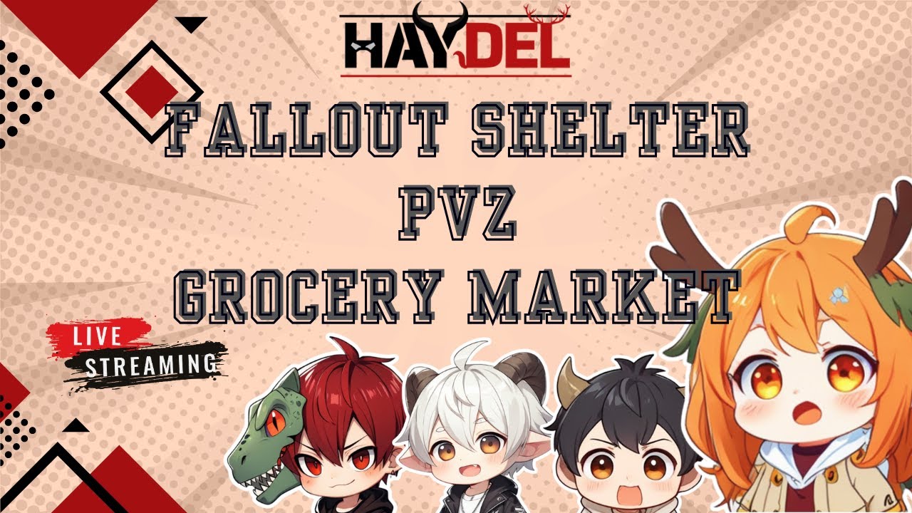 [ 🔴LIVE NOW ] - Delchan Main Fallout shelter - YouTube