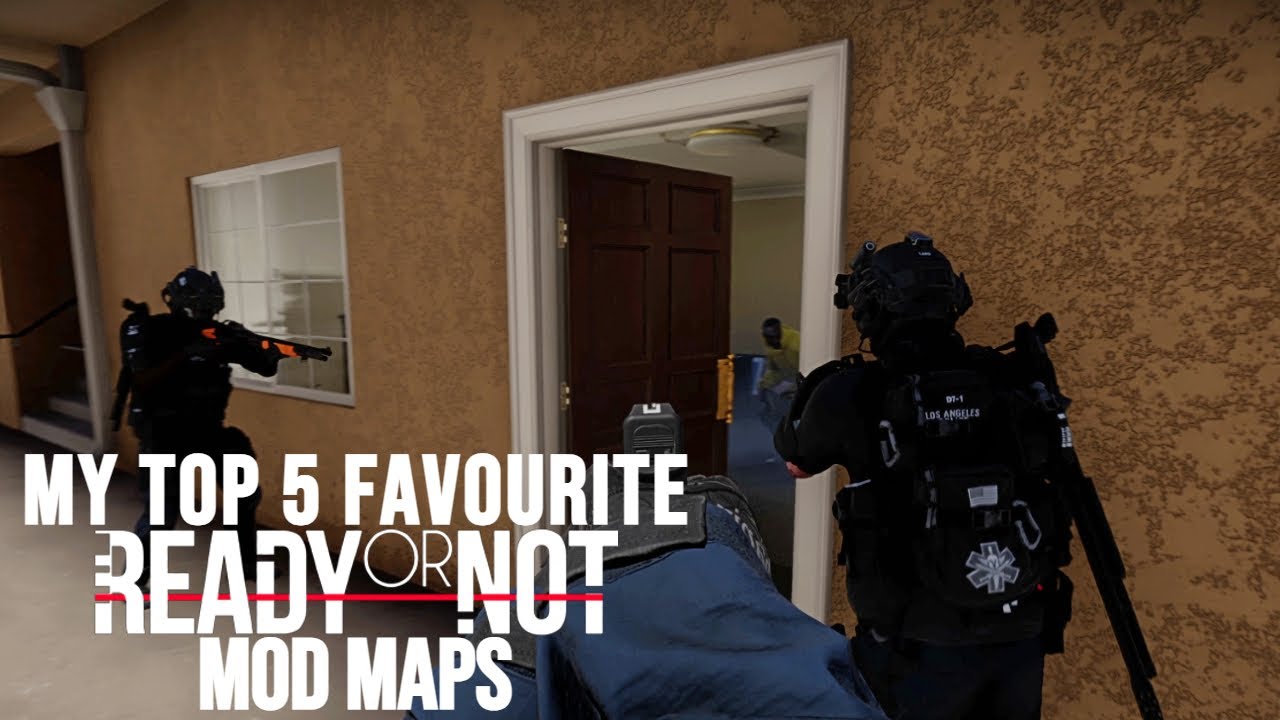 my top 5 favourite ready or not mod maps - YouTube