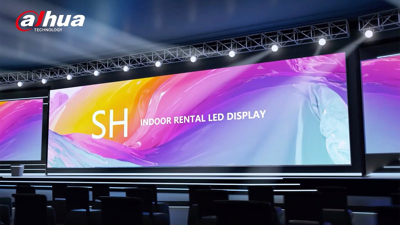 Introducing Dahua SH series - Indoor Rental LED Display! - YouTube