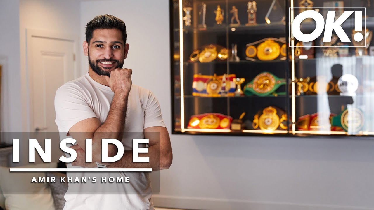 Inside boxer Amir Khan's Bolton home - OK! Magazine house tour - YouTube