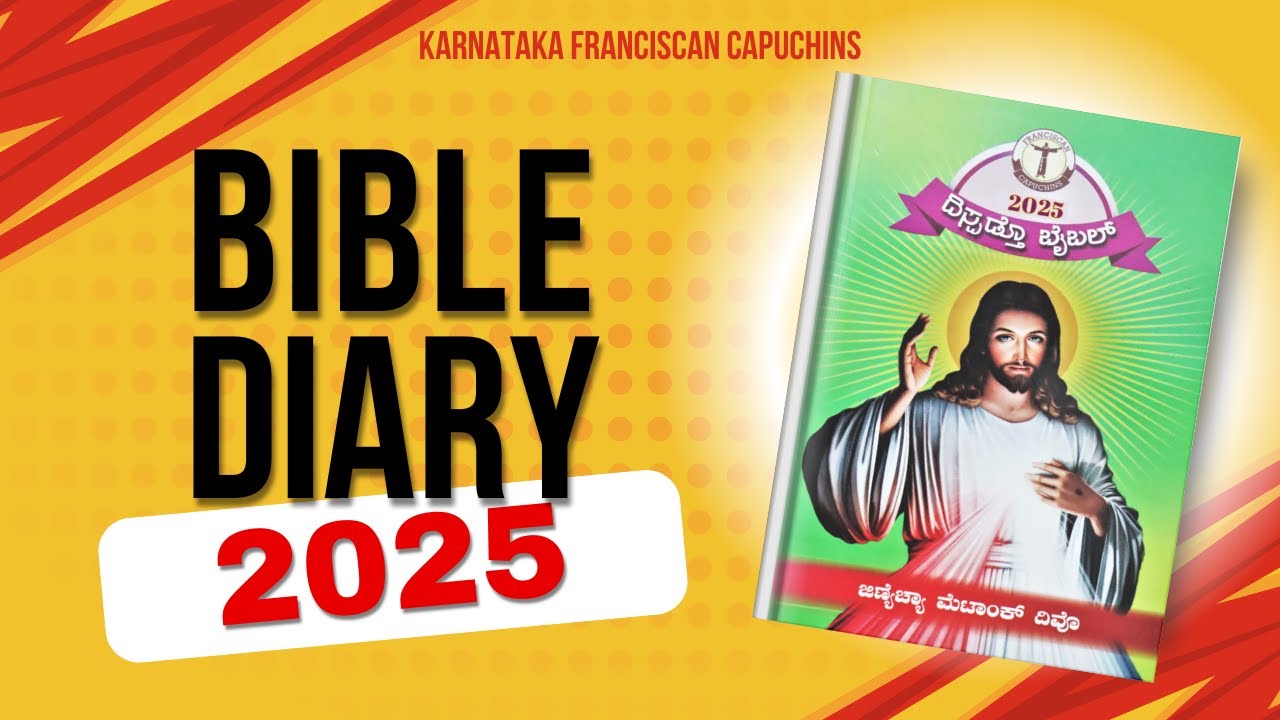 BIBLE DIARY 2025 | KARNATAKA CAPUCHINS - YouTube
