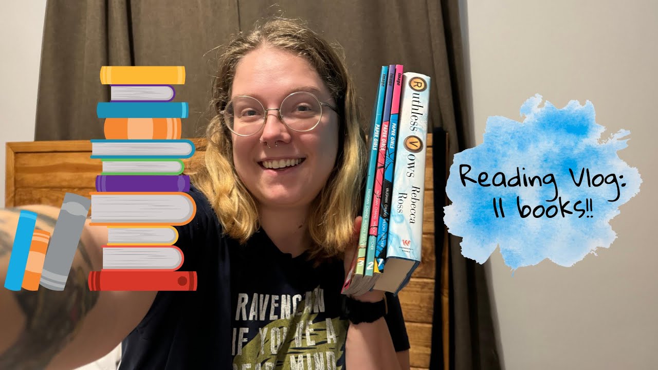 Weekly Reading Vlog: 11 Books Read!! - YouTube