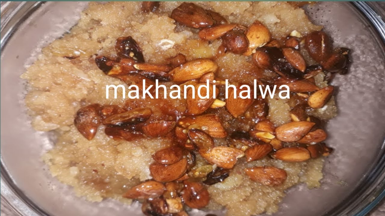 makhandi halwa recipe #by zainab food hacks - YouTube