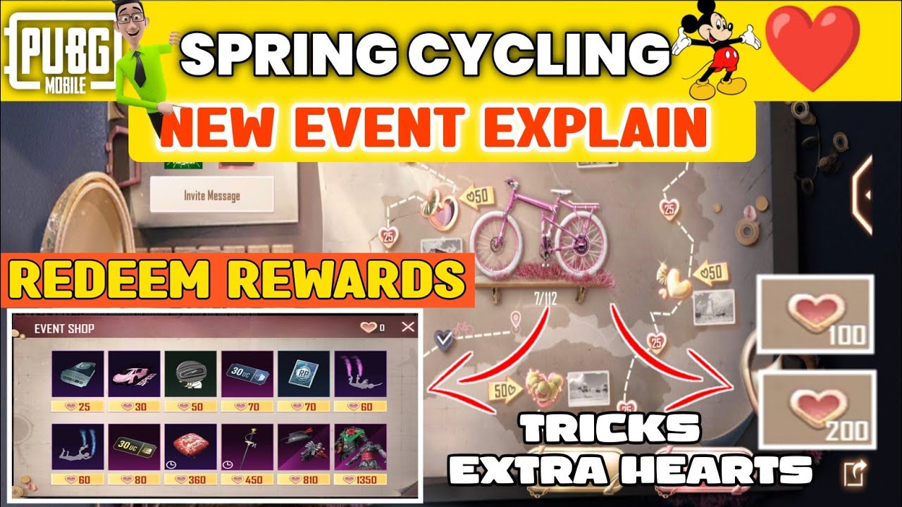 Pubg New Event Spring Cycling | Free Two Outfit | Spring Cycling ...