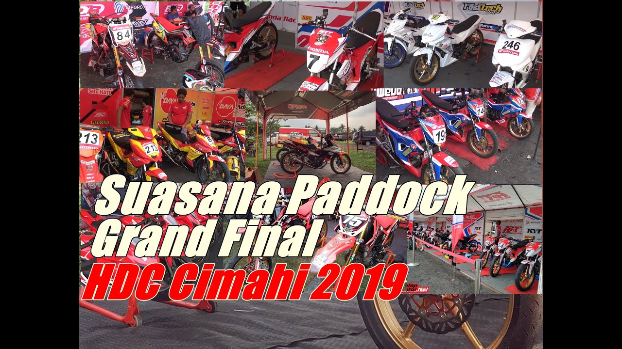 Deretan Motor Ganteng di Paddock Grand Final HDC 2019 - YouTube